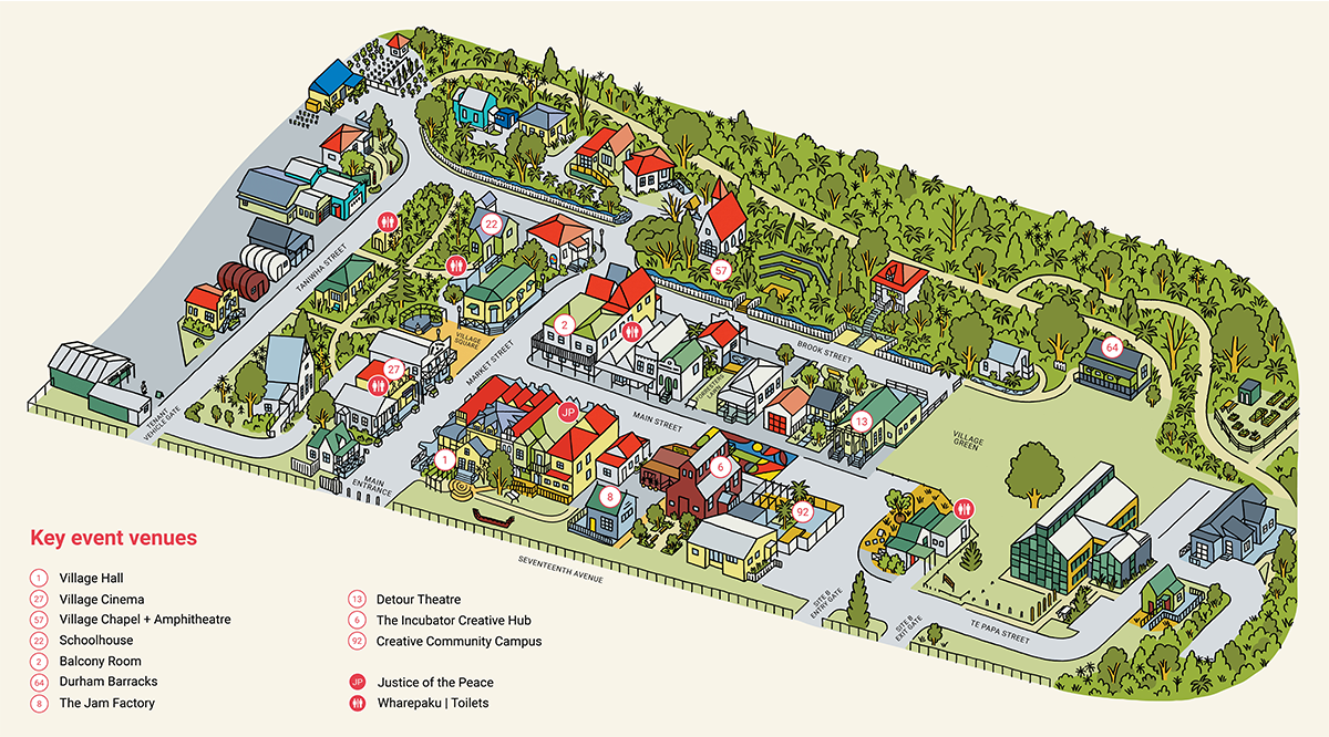 Village map - The Historic Village